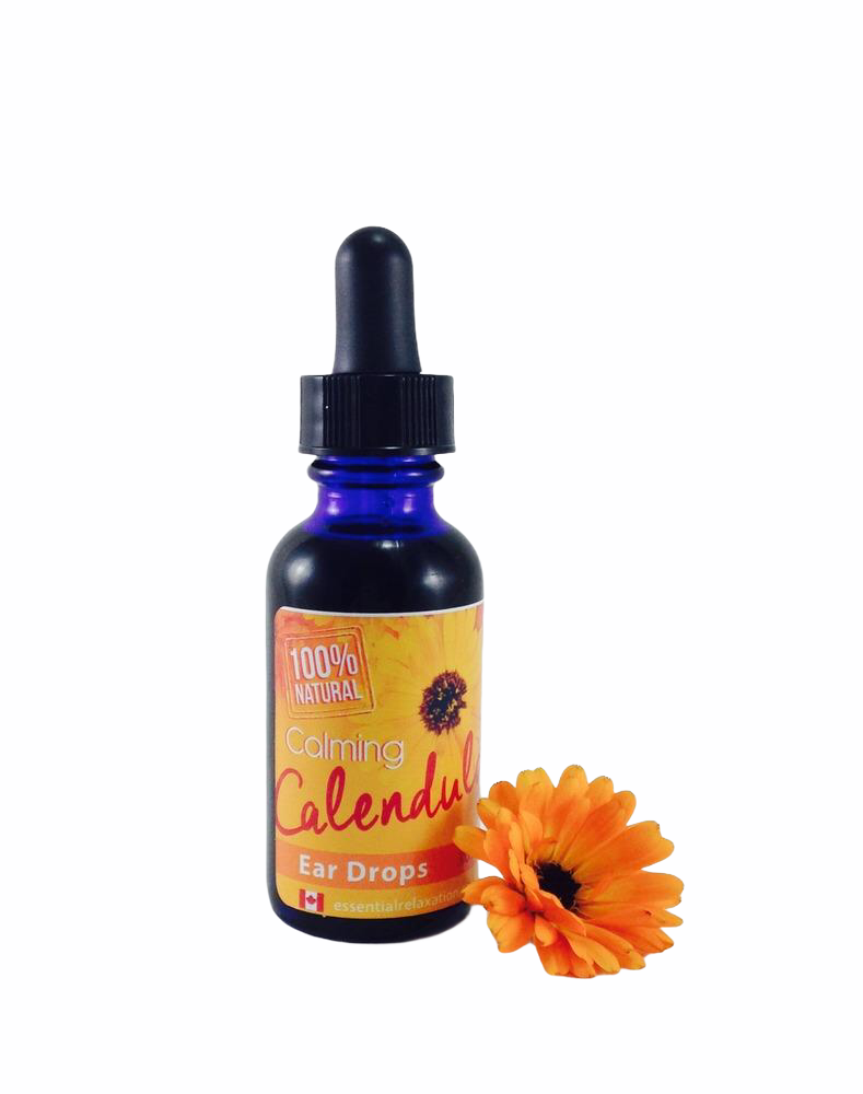Calming Calendula Herbal Ear Drops | Essential Relaxation